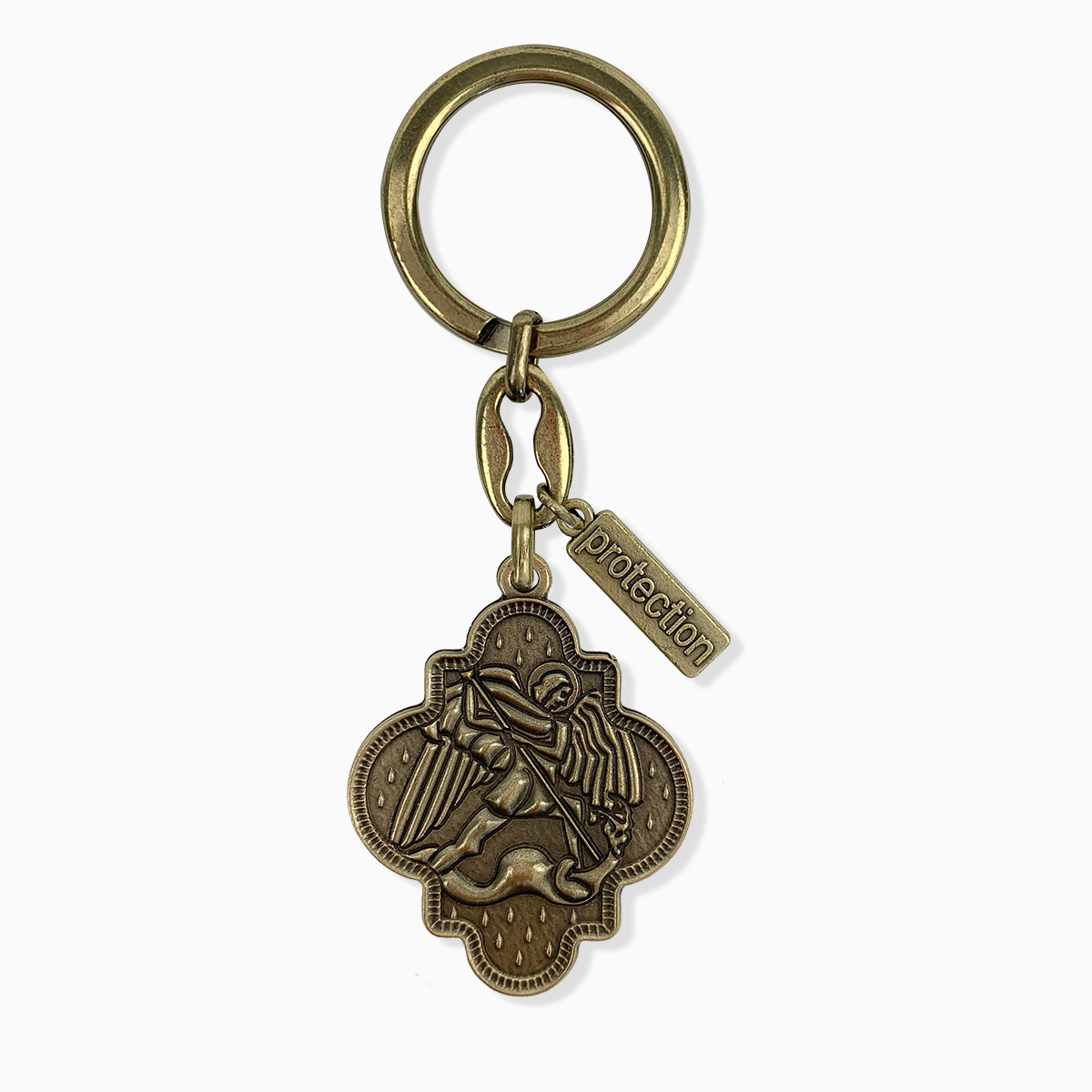 Armor of Protection Archangel Michael Key Ring MSMH 46003 | Olive & Myrrh