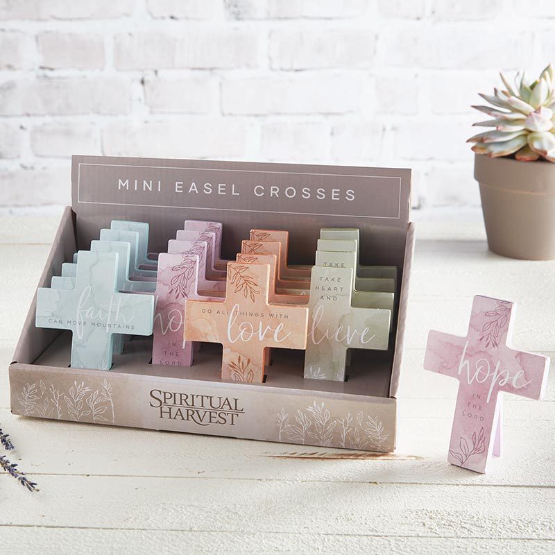 Mini Cross Spiritual Harvest Faithworks G6028 | Olive & Myrrh