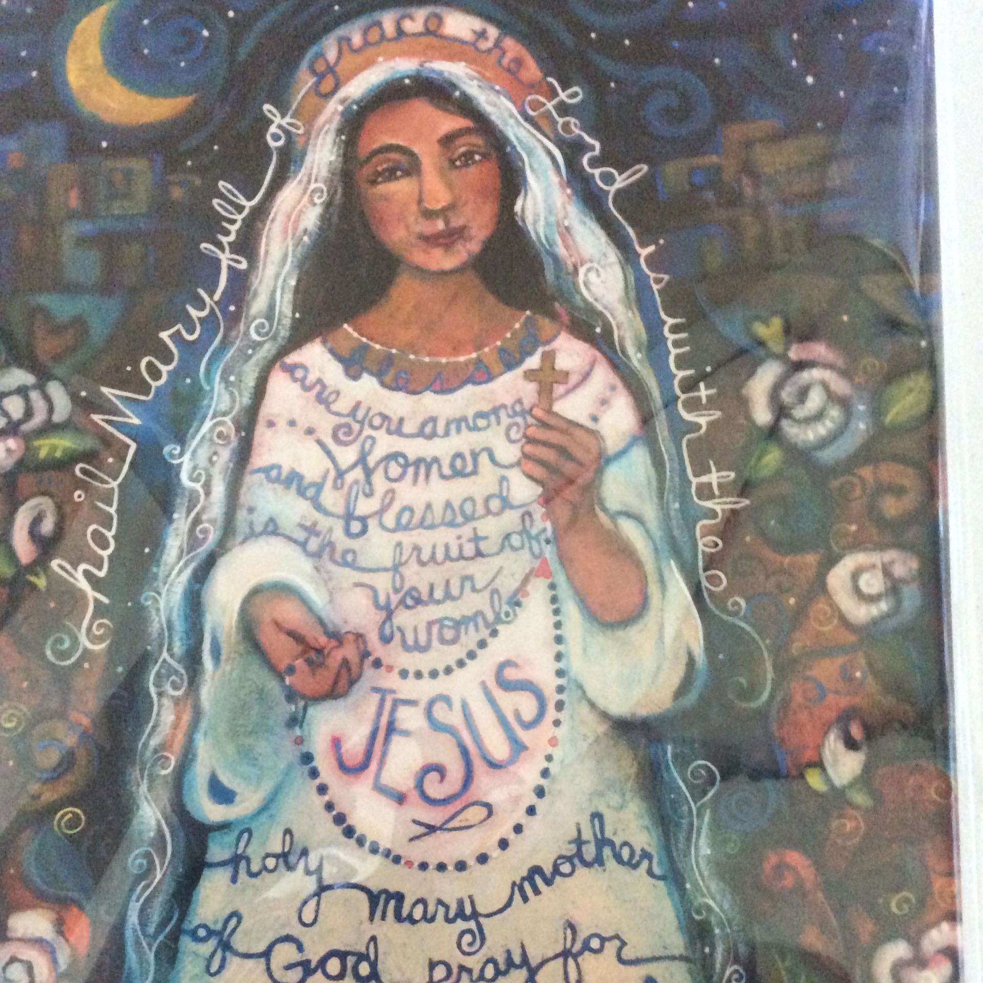 Hail Mary Journal spiral Jen Norton | Olive & Myrrh