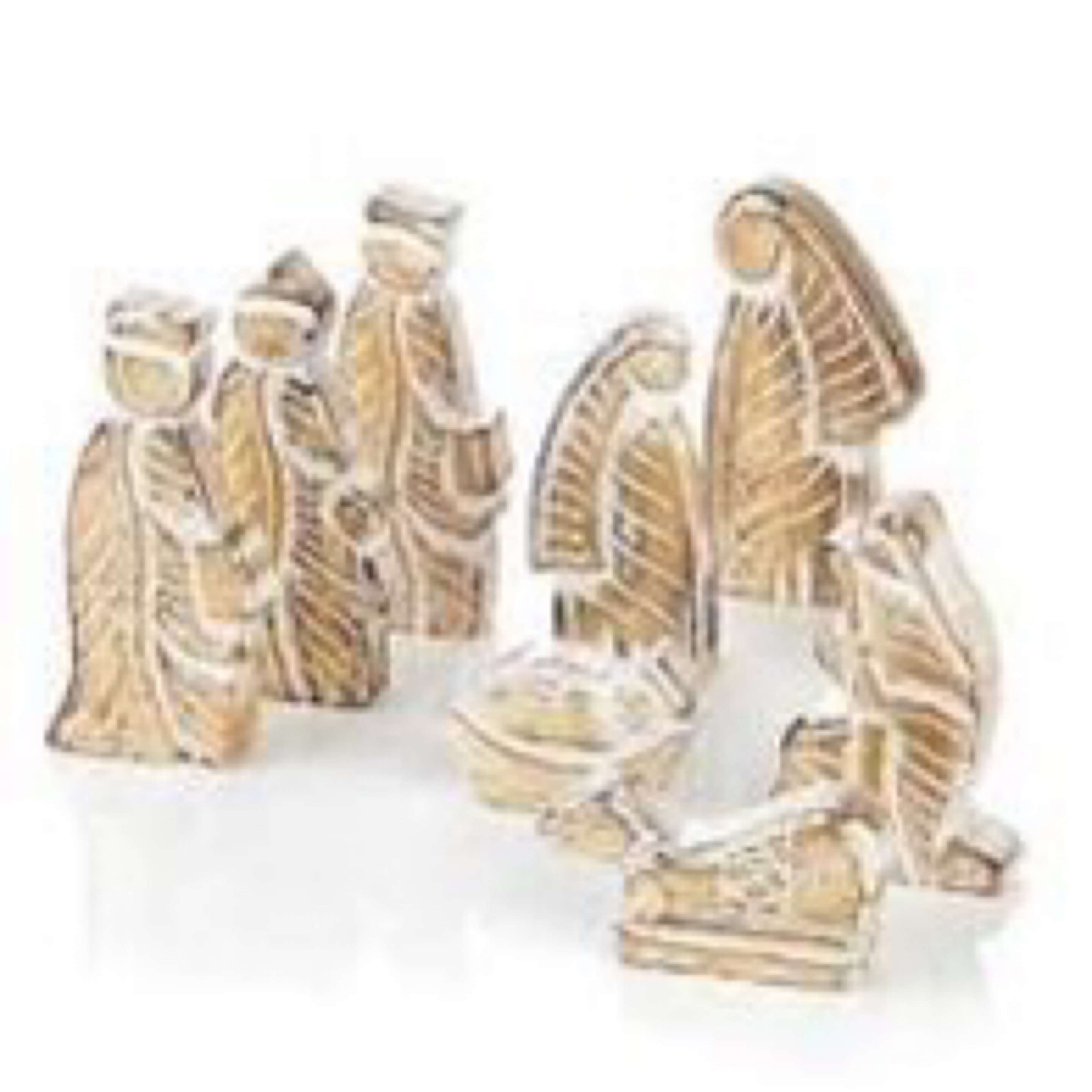 Mango Wood Nativity 33350 SERRV | Olive & Myrrh